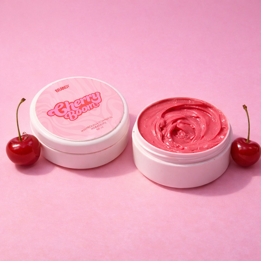 Mantequilla Corporal Cherry Boom mini – BRANDY MAKEUP SAS COL